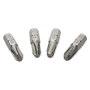 TEMO 50pc PH3 Impact Ready Phillips 1 Inch Screwdriver Insert Bits Hex Shank