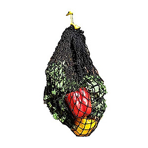 Texas Haynet - Chicken Feeder Busy Bag - American Made Nylon Hanging Feeder Bag - Great for Fresh Treats - Easily Holds with 1" Holes