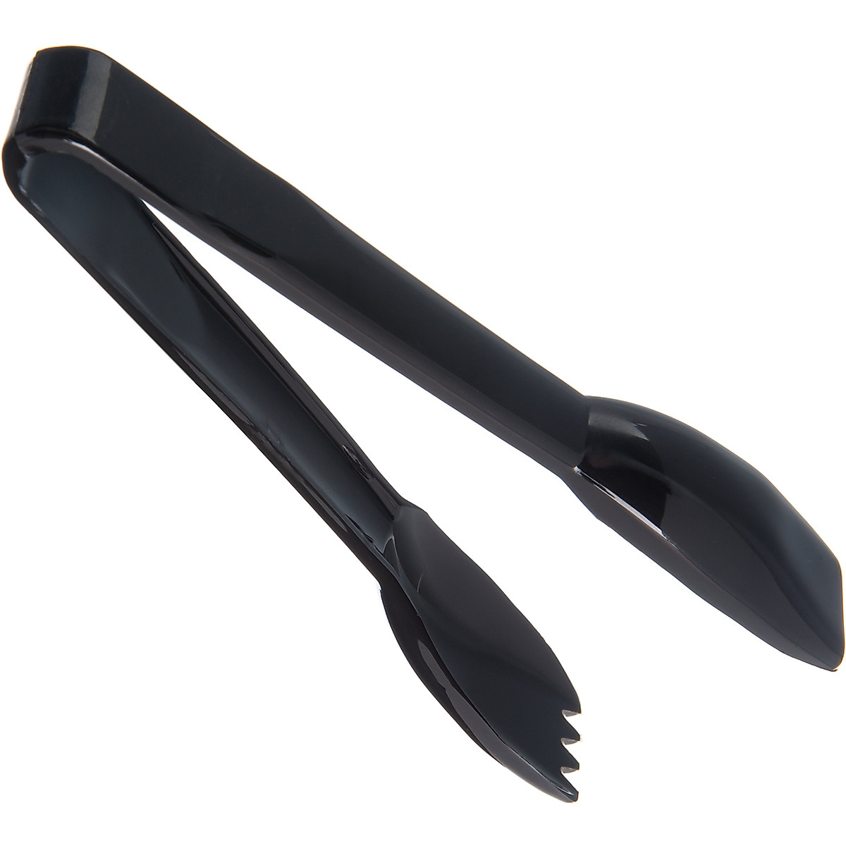 Carlisle FoodService Products 460603 Carly Salad Tong, 6" Salad Tong, Black, 3 Pack
