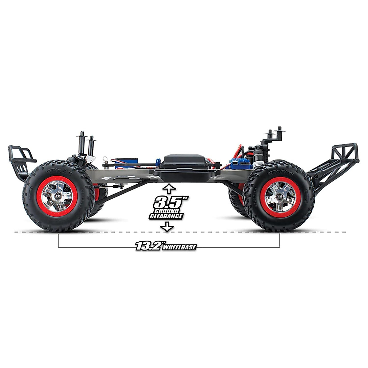 58034-1 - Slash: 1/10-Scale 2WD Short Course Racing Truck. Ready-to-Race with TQ 2.4GHz Radio System and XL-5 ESC (FWD/rev). Includes: 7-Cell NiMH 3000mAh Traxxas Battery