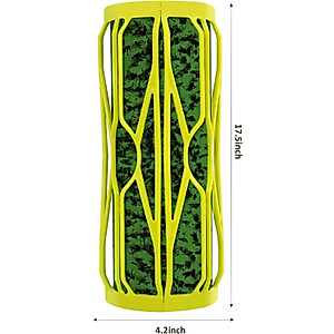 Dwcom 2 Pack Wasp Traps Outdoor, Carpenter Bee Traps for Outside, Fly Traps Outdoor, Fly Traps for Indoors, Flying Catcher, Gnat, Mosquito, Bee, Wasp Flying Insect Killer
