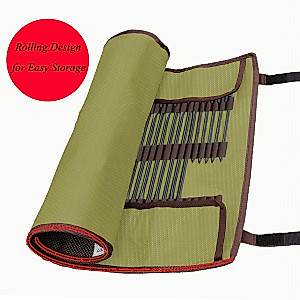 Beefoor Tent Stake Storage Bag, Heavy Duty Oxford Polyester Case for Tent Pegs and Camping Hammer, Pretty Handy to Store All Your Camp Stuff in