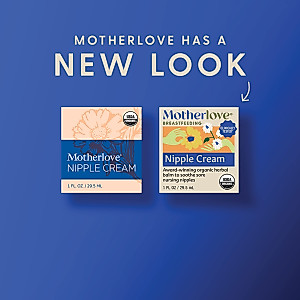 Motherlove Nipple Cream (1 oz) Organic Lanolin-Free Nipple Cream for Breastfeeding—Benefits Nursing & Pumping Moms