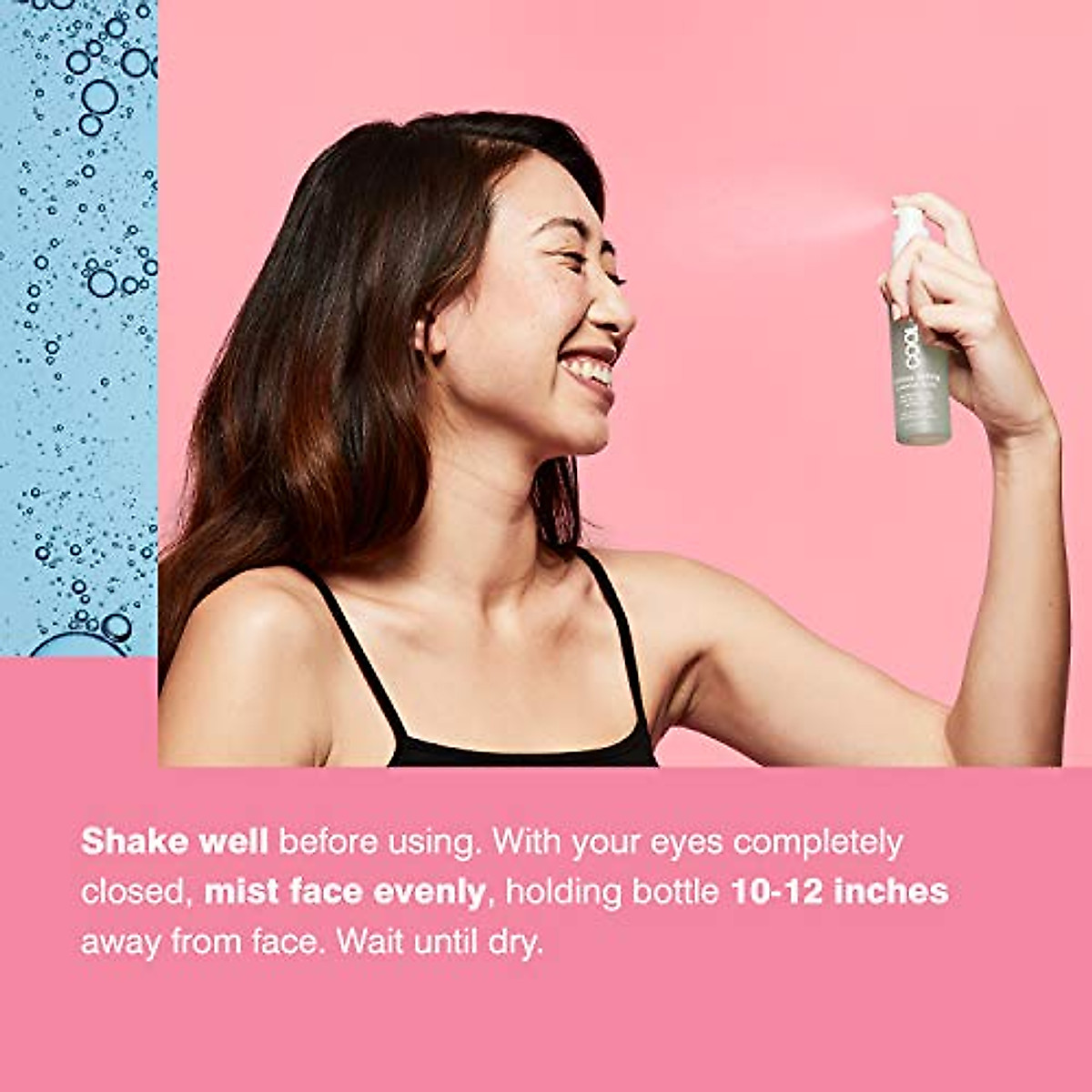 COOLA Organic Makeup Setting Spray with SPF 30, Hydrating Makeup Protection & Sunscreen made with Cucumber & Aloe Vera, Dermatologist Tested, Alcohol Free, 1.5 Fl Oz