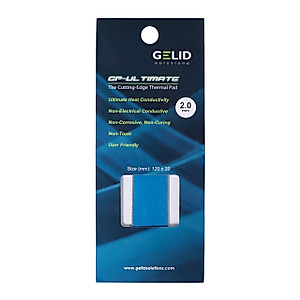 Gelid Solutions GP-Ultimate 15W- Thermal Pad 120x20x2.0mm. Excellent Heat Conduction, Ideal Gap Filler. Easy Installation.