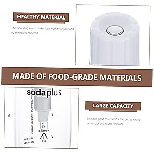 1pc sparkling water machine household tools carbonating beverages maker carbonated water maker DIY tools carbonator machine soda white bubble machine soft drink food grade bpa