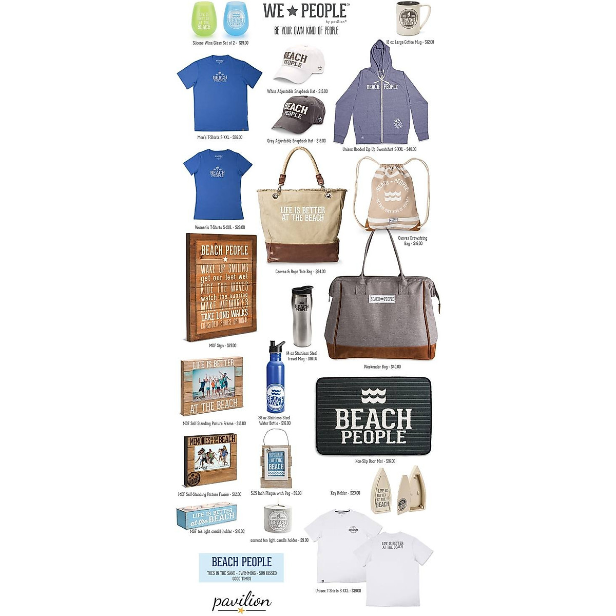 Pavilion - Life is Better at The Beach - 11.75 Inch Hanging Key Box