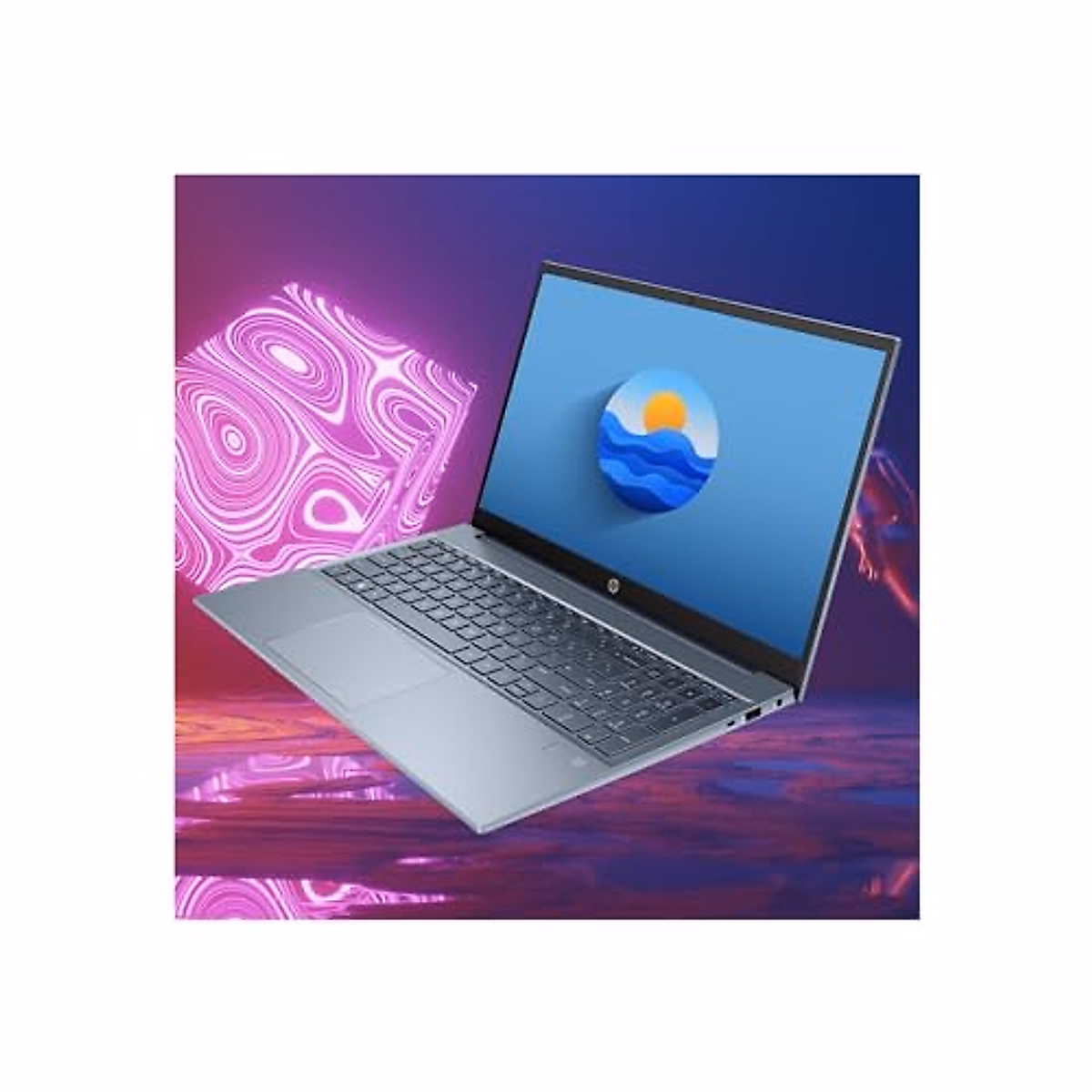 HP Latest Pavilion 15z Laptop, 15.6" FHD Touchscreen, AMD Ryzen 7 7730U (Beats i7-1355U), 32GB RAM, 1TB SSD, Webcam, HDMI, Backlit Keyboard, Fingerprint Reader, Wi-Fi 6, Windows 11 Home, Blue