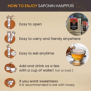 BTGIN Korean Red Ginseng Extract 3000mg Everyday, Saponin Hanppuri, Immune Booster and Focus Supplement for Brain Enhancement with Ginsenoside Rg3, Panax Ginseng 6 Years Root, 30Packets in 1 Set