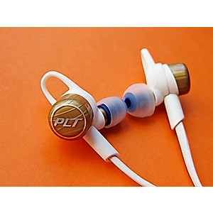 12pcs (CL-BL)- S/M/L Replacement Set Earbuds Eartips Compatible with Plantronics Backbeat Go 3 Wireless in Ear Earphones Headphones