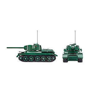 Imex Oxford T34/85 Russian Medium Tank Brick Building Set (612pc)