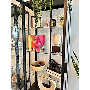 InspireMe Decorative Books for Home Decor, Faux Book Storage Box, Travel Table Books - Paris, New York, Mexico - Set of 3