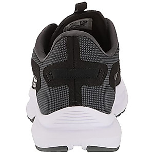 Saucony mens Axon 2 Running Shoe, Black/White, 12 US