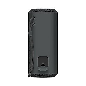 Sony SRS-XE200 X-Series Wireless Ultra Portable-Bluetooth-Speaker, IP67 Waterproof, Dustproof and Shockproof with 16 Hour Battery and Easy to Carry Strap, Black- New (Renewed)