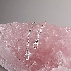 Meow Star Necklace Extender Sterling Silver Necklace Extenders Gold Plated Choker Bracelet Extenders Chain Set 2", 4", 6" Inches