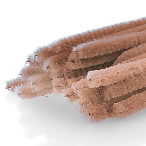 Essentials by Leisure Arts Chenille Stems Lavender 12" 6mm 25pc - Versatile Pipe Cleaners for Crafts, DIY Projects, and Decorations - Bright, Flexible Craft Pipe Cleaners