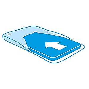 Mobilis U.FIX Universal 100% Touch Case for Smartphone - Flexible Silicone - Compatible with All Phones from 4.7 to 5.5 Inches