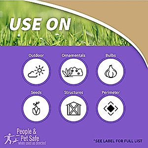 Bonide Repels-All Animal Repellent, 128 oz Ready-to-Use with Power Sprayer, Deters Pests from Lawn & Garden, People & Pet Safe