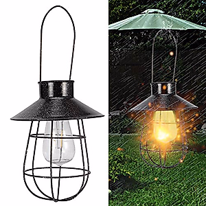 Led Light Decor, Automatical Solar Hanging Light, Waterproof for Home Decoration Gardens, Courtyards, Porches