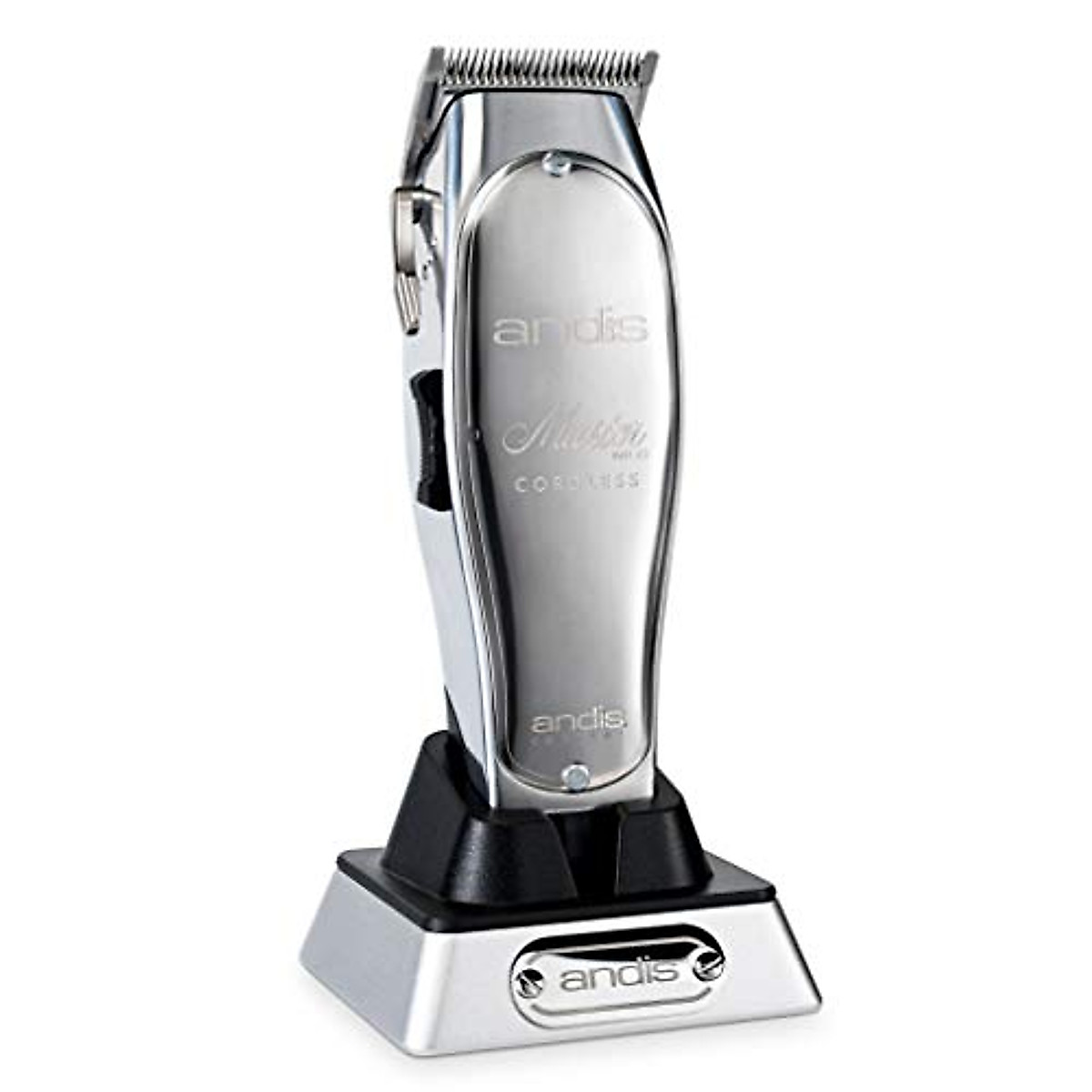 Andis Professional Master Cordless Lithium-Ion Clipper (12470) - Bundled with KEPSE Neck Duster