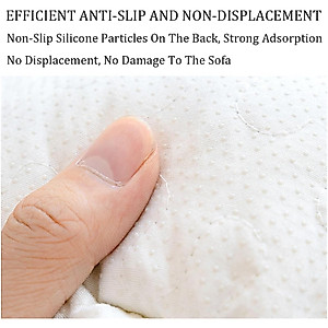 Funnyfuzzy Cream-Coloured Large Plaid Square Pet Mat Bed Couch Cover,Garden Chic Cotton Protective Couch Cover,A Chic Slipcovers for Pet Owners,Non-Sticky Cat/Dog Hair (27.6x70.9 in, Black)