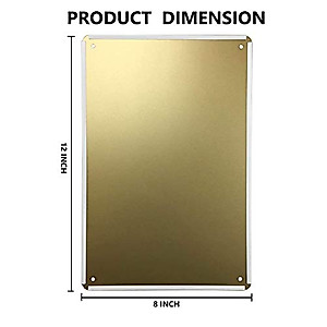 Mirace Metal Sign - Sports Wrigley Field Cubs - 8 x 12 Vintage Look Tin Plate