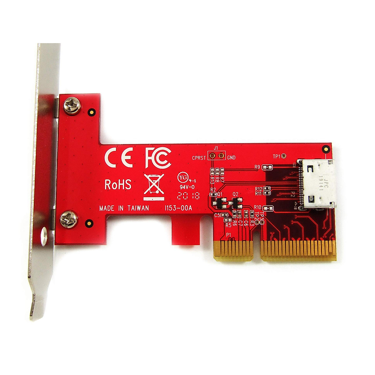 Ableconn PEX-OL153 PCIe OCuLink SFF-8612 Adapter Card - PCI Express 4.0 4-Lane Card - Oculink to PCIe