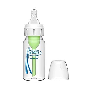 Dr. Brown's Natural Flow Options+ Narrow Glass Baby Bottle 4oz