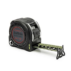 Crescent Lufkin 1-3/16" x 5m/16' Shockforce Nite Eye G1 Dual Sided Tape Measure - L1116CMEB
