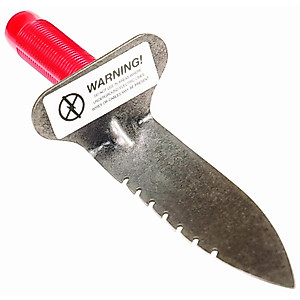 A.M. Leonard Offset Blade Soil Knife & Sheath – Hori Hori w/ 7-Inch Blade
