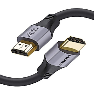 CableCreation 8K HDMI Cable 3.3FT/1m, HDMI to HDMI Cable 8K@60Hz, eARC HDR HDCP 2.2 2.3 for MacBook Pro 2021, TV, 8K UHD TV, PS5, PS4, Xbox, Laptop, PC, DVD, Projector