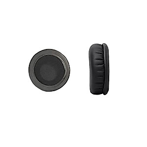 MDR-NC7 Replacement Ear Cushion Ear Pads Earmuff Upgraded Ear Cover Compatible with Sony MDR-NC6 AKG K81 K518 K67 JBL SYNCHROS E40BT Headset Headphone (Black)