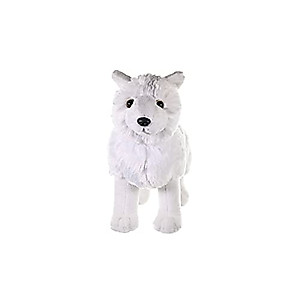 Wild Republic Arctic Wolf Plush, Stuffed Animal, Plush Toy, Gifts for Kids, Cuddlekins 12"