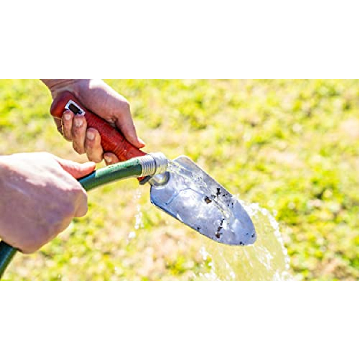 Garden Weasel 91365 Garden Trowel, Garden Shovel Hand Shovel, to Dig, Cultivate, and Plant, Comfort Grip, Weather and Rust Resistant