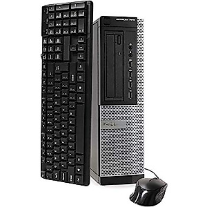 Dell Optiplex 7010 Desktop Computer - Intel Core i7 Up to 3.8GHz Max Turbo Frequency, 16GB DDR3, New 1TB SSD, Windows 10 Pro 64-Bit, WiFi, USB 3.0, DVDRW, 2X Display Port (Renewed)