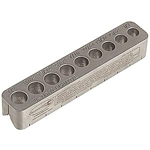 Big Gator Tools V-Drill Guide, Standard Sizes 3/8" to 1/2"