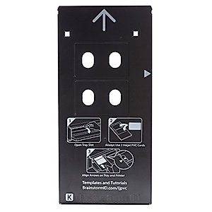 Inkjet PVC Card Tray for Canon PIXMA PRO-10 and PRO-100 (Canon K Tray Printers)