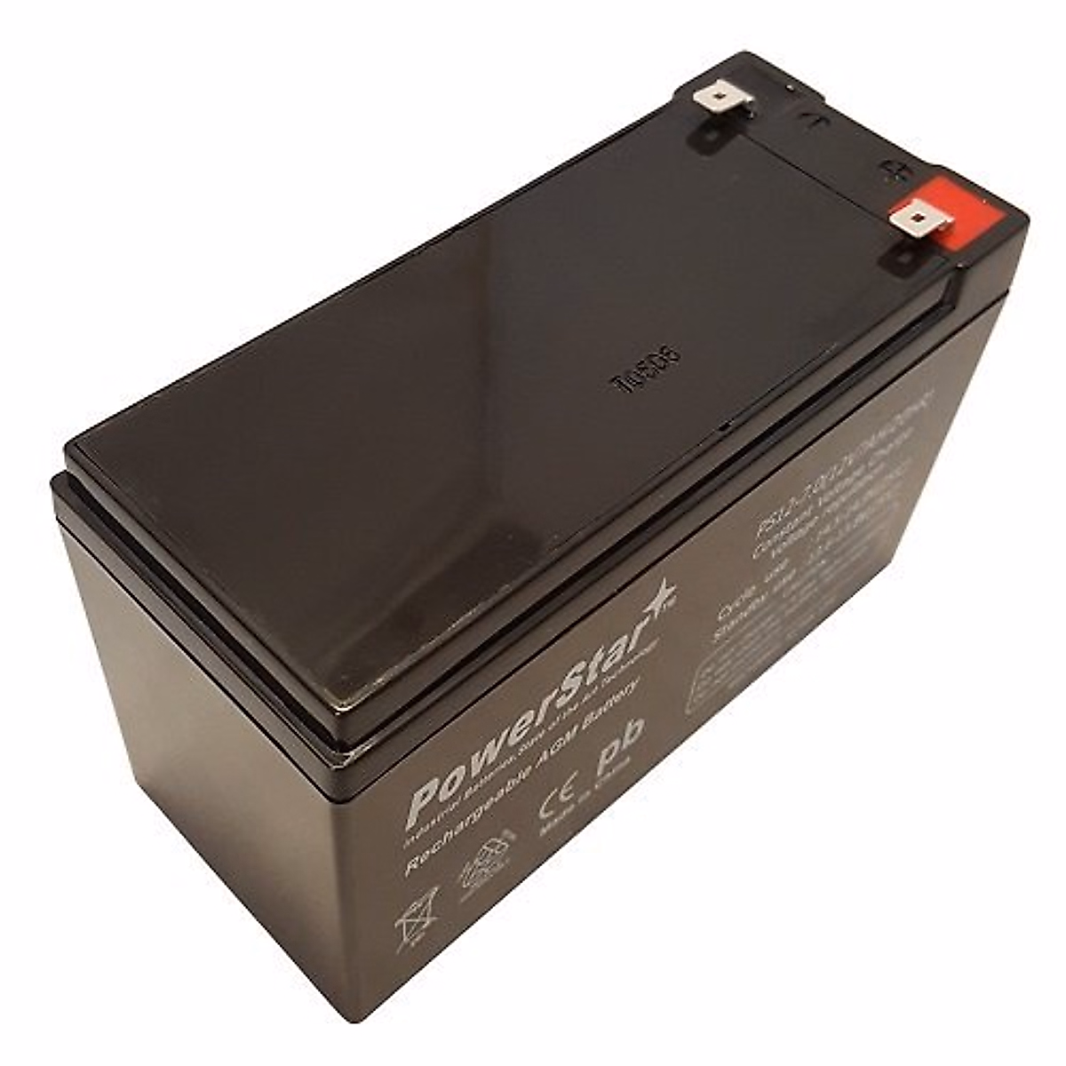 7AH Battery for PS-1290-PS-1290 12 Volt 9 Amp Hour Rechargeable SLA Battery