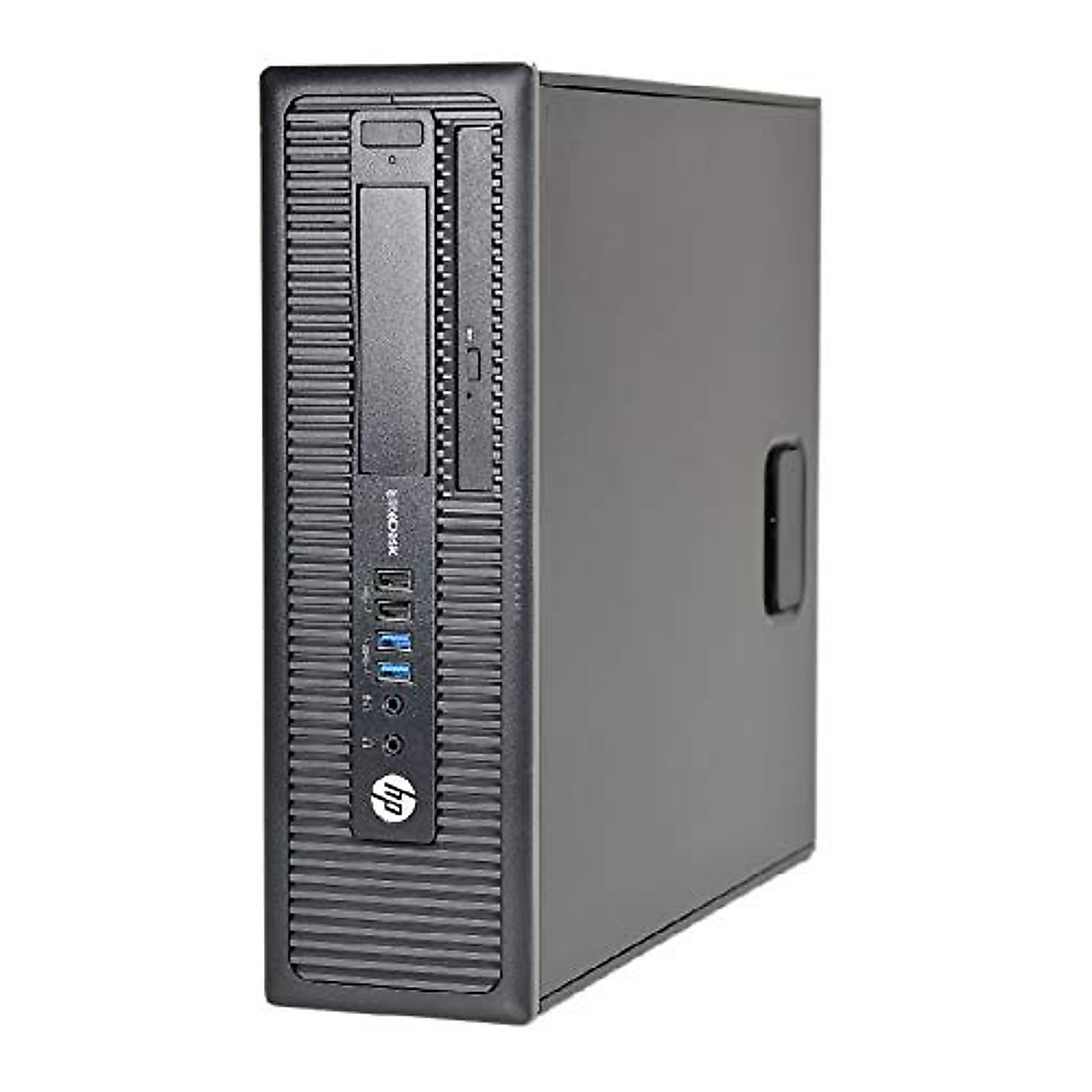 HP ELITEDESK 800 G1 SFF Slim Business Desktop Computer, Intel I54570 3.20 GHz, 8GB RAM, 500GB HDD, DVD, USB 3.0, Windows 10 Pro 64 Bit (Renewed)