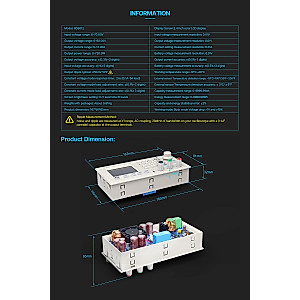 RD RD6012W 60V 12A DC DC Step Down Power Supply Whole Set not Assembled (RD6012W+S800 case+ 800W PSU)