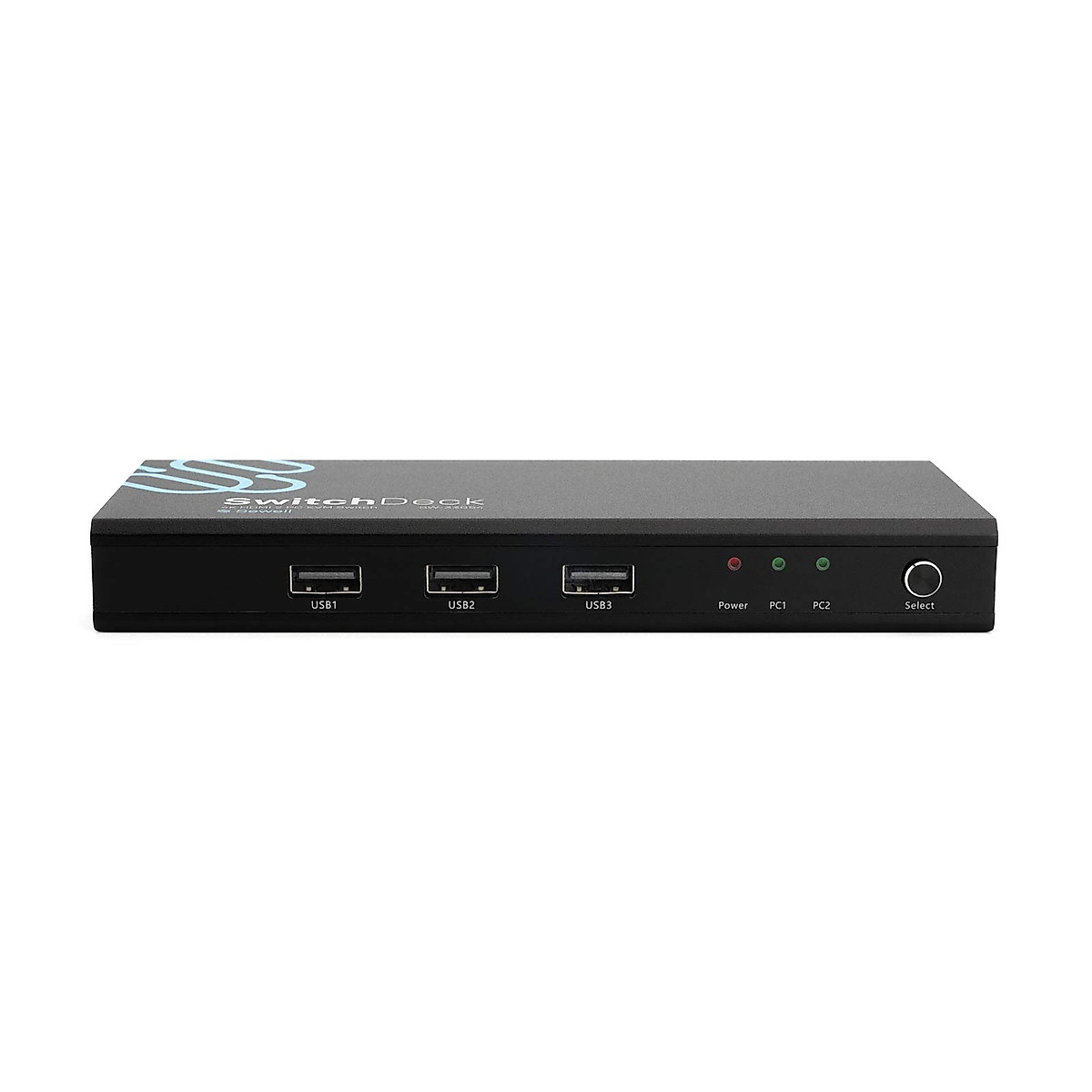 SwitchDeck 4K HDMI KVM Switch by Sewell, Switch Easily Between Two PCs/Macs/Gaming Consoles (SW-33054)