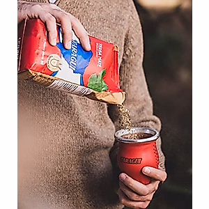 Taragüi Yerba Mate with Stems, 500 gr - 1.1 lbs (Red Pack)