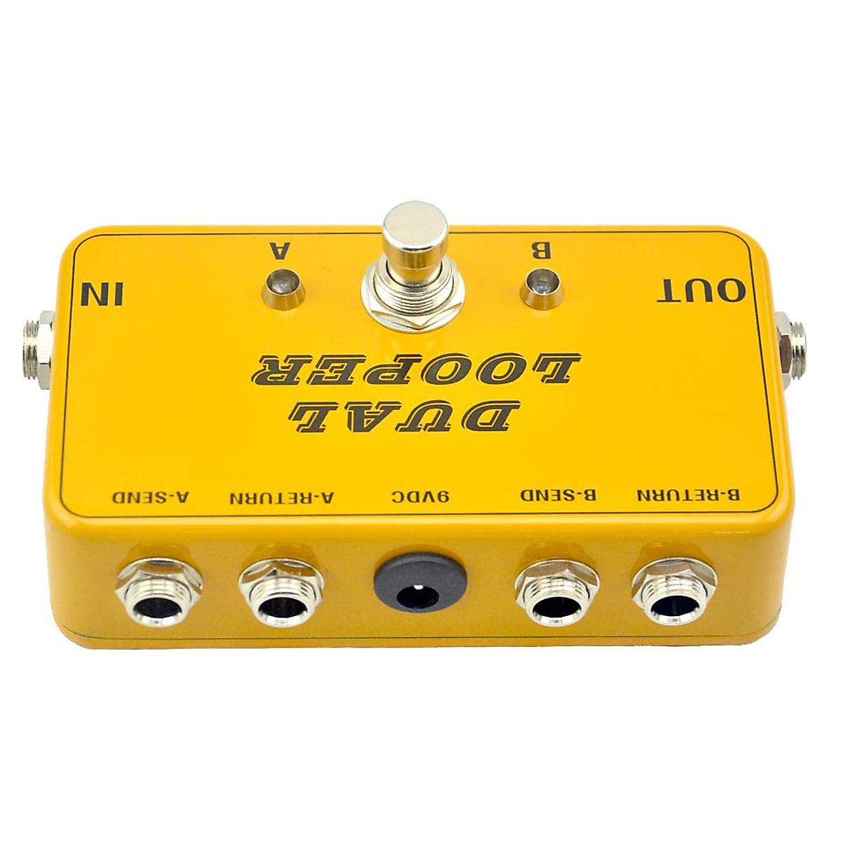 2019 Double Channel AB Line Selector Looper Pedal with1590B Box True Bypass LANDTONE