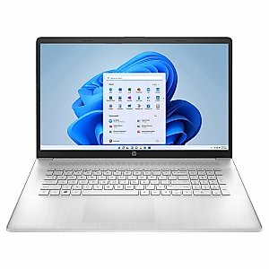 HP 2022 High Performance Business Laptop - 17.3" FHD IPS - 12th Intel Core i5-1235U 10-Core - Iris Xe Graphics - 16GB DDR4-1TB SSD - USB-C - Backlit Keyboard- Windows 11 Pro w/RATZK 32GB USB