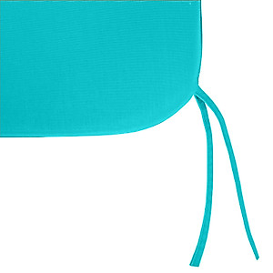 INFBLUE Outdoor Chair Cushions for Patio Furniture - Round Corner Outdoor Chair Cushions Water Resistance Seat Cushions with Ties