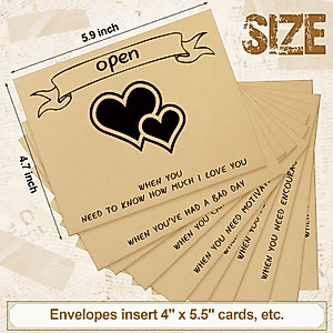 Geosar 20 Pieces Open When Letters Envelopes, University College Gift, Leaving Home Gift, Christmas Gift, Graduation Gift, Custom Going Away Gift, College Daughter Son Gift(Cute)