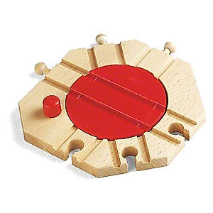 BRIO World - 33361 Mechanical Turntable | Engaging Train Toy Accessory for Creative Play | Safe for Kids Ages 3 and Up | Compatible with BRIO Railway Toys
