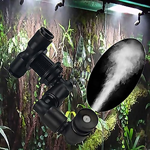 Reptile Humidifiers, Reptile Mister Automatic with Timer, Smart Reptile Misting System for Terrariums Humidifier, with 360°Adjustable Misting Nozzles, Spray Kit for Rainforest Plants Amphibian