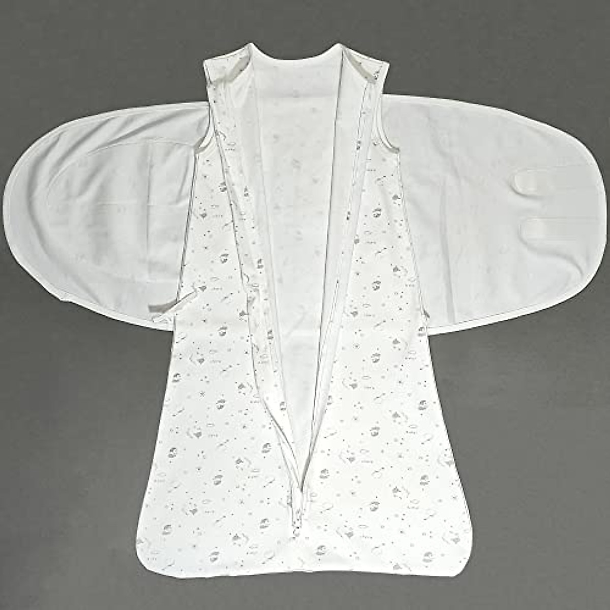 Enrich YLife Baby Cotton Sleeping Bag Split Swaddle Sack Wearable Blanket for Boys and Girls, 4 Season, 6-12 Months (Goodnight Sheep)