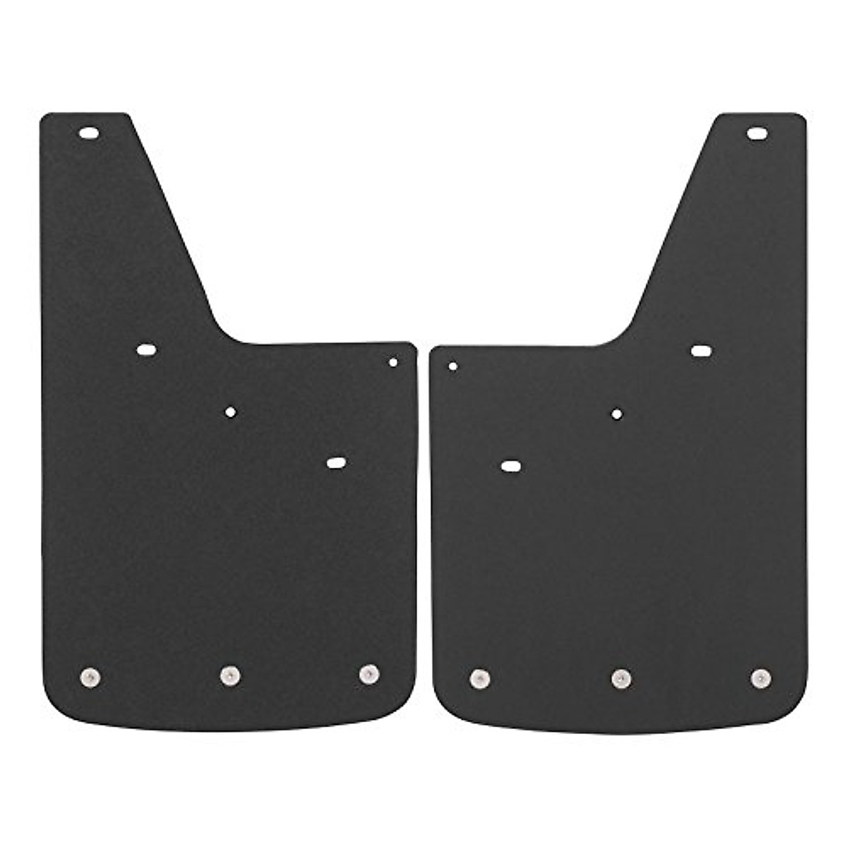 LUVERNE 250740 Front or Rear 12-Inch x 20-Inch Textured Rubber Mud Guards, Select Chevrolet Silverado, GMC Sierra 1500, 2500, 3500 HD
